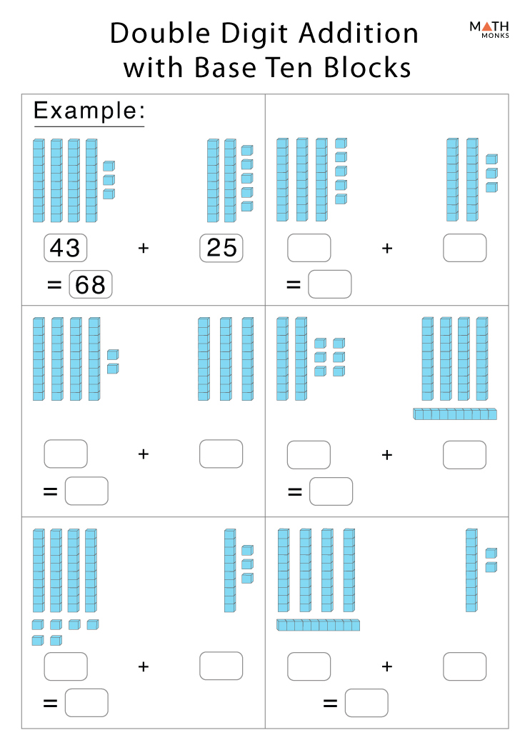 2 Digit Addition Worksheets With Answer Key