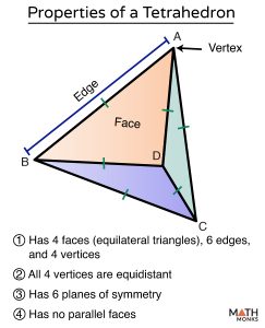 Tetrahedron - Definition, Formulas, Examples, and Diagrams