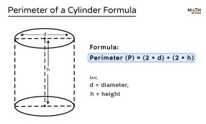 Perimeter of a Cylinder - Definition, Formula, & Examples