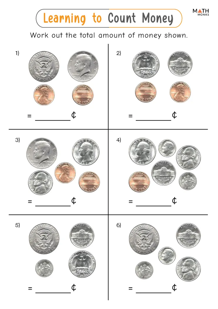 Money Worksheets Math Monks Money Worksheets Math Monks